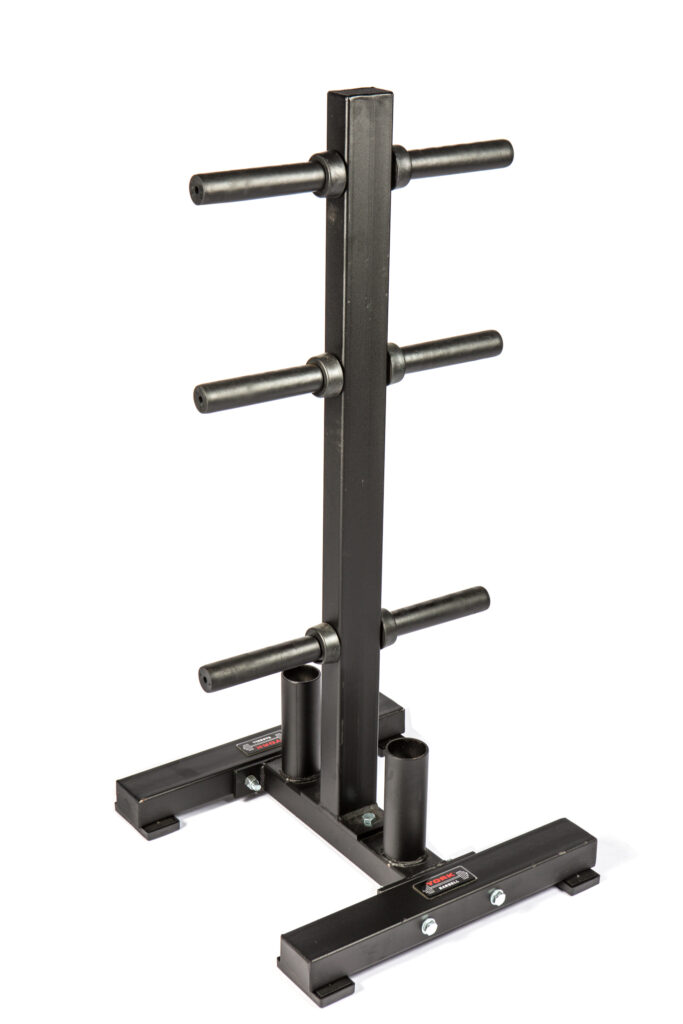 Olympic Plate Tree - Black - FitnMeet