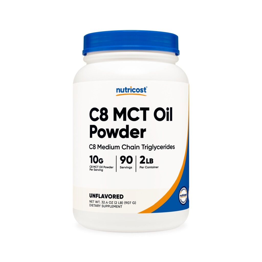 C8 MCT Oil Powder (2 LB) - FitnMeet