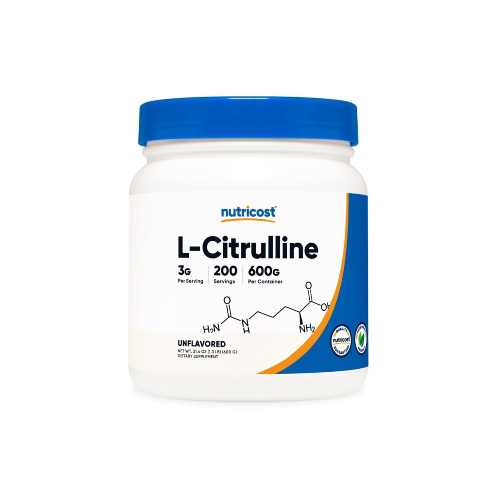 L-Citrulline (Base) Powder (600 Grams) - FitnMeet